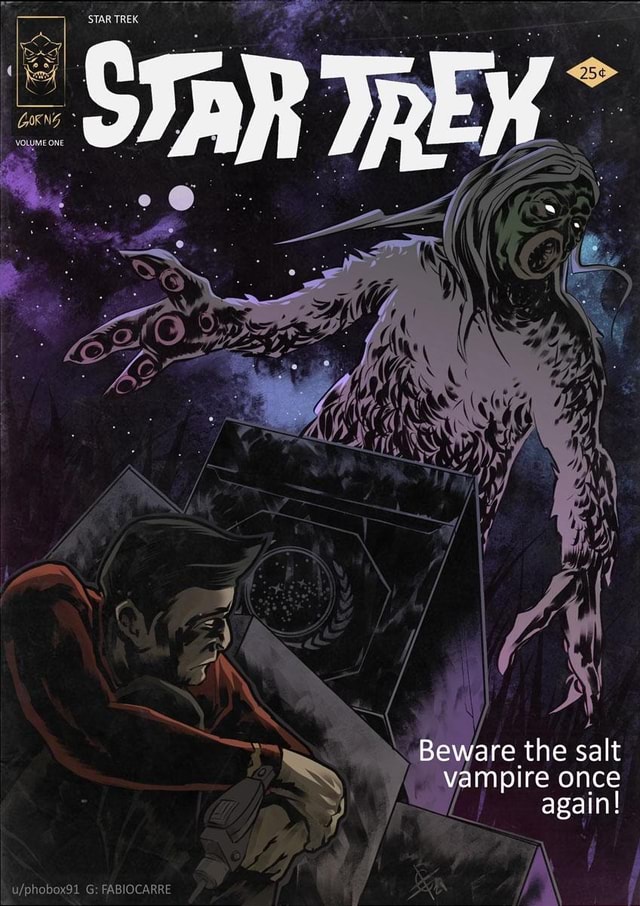 Halloween themed star trek comic book cover made by me - STAR TREK ...
