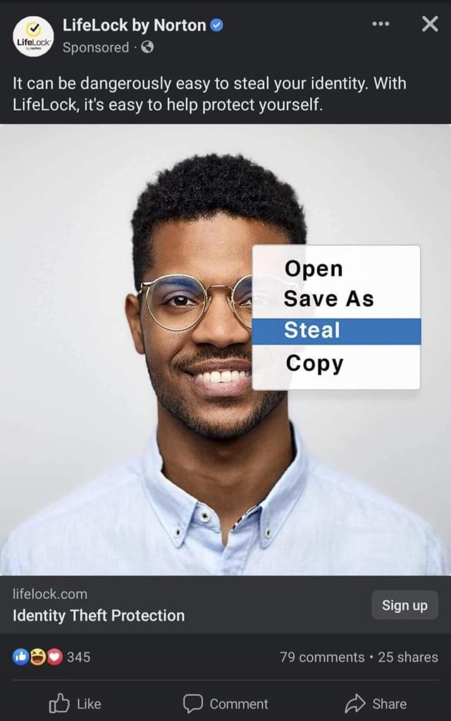 LifeLock by Norton @ Sponsored It can be dangerously easy to steal your ...
