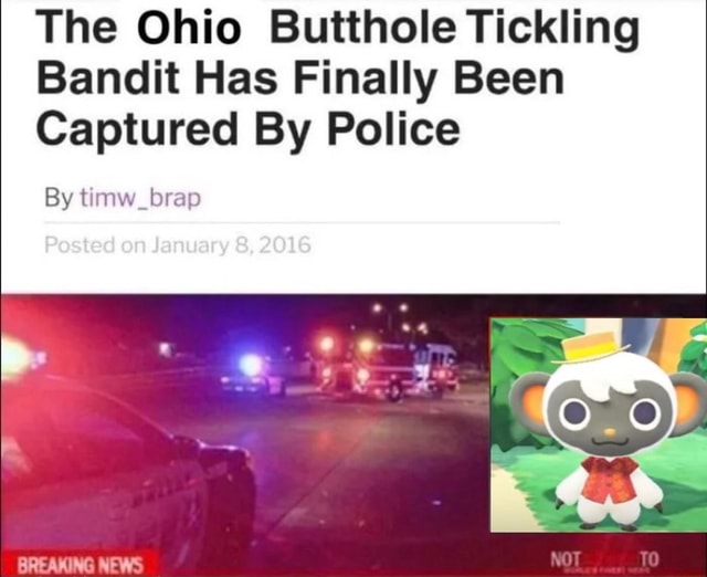 The Ohio Butthole Tickling Bandit Has Finally Been Captured By Police ...