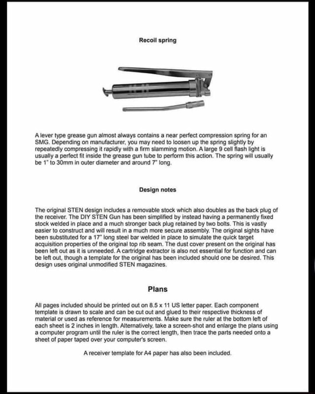 Recoil spring A lever type grease gun almost always contains a near ...