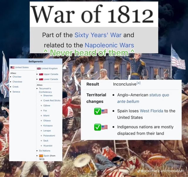 United States Allies: Choctaw Cherokee creek Seneca War of 1812 Part of ...