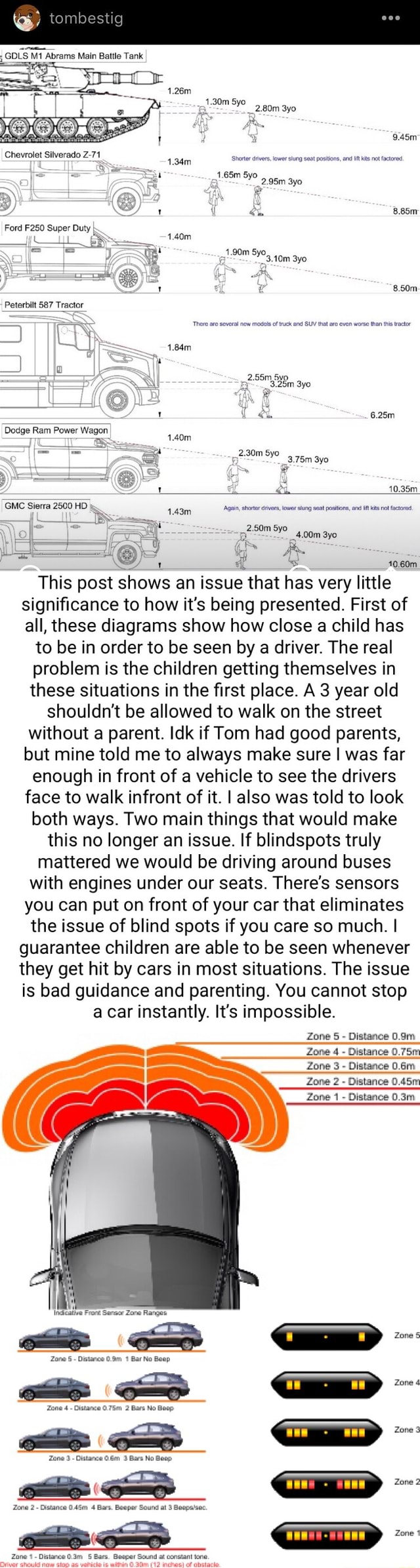 Tombestig DLS Abrams Main Battle Tank 9.45 'Shorter drivers, lower ...