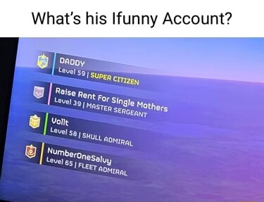 Int? What's his funny Account? wi - iFunny