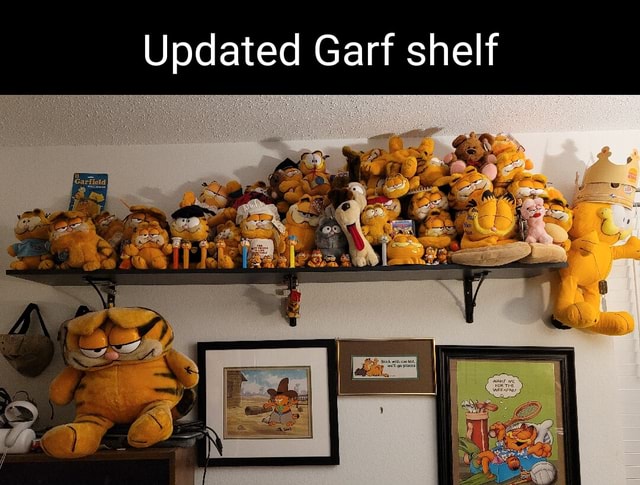 Updated Garf shelf - iFunny