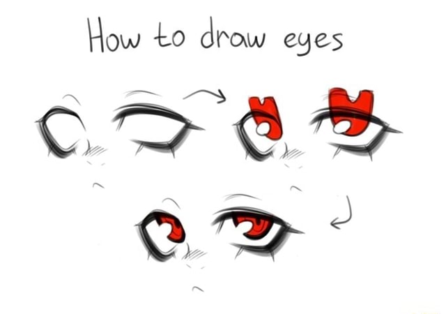 How to drow eyes - iFunny