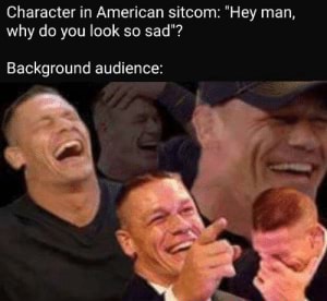 Invest in American Sitcom Audience memes - Character in American sitcom ...