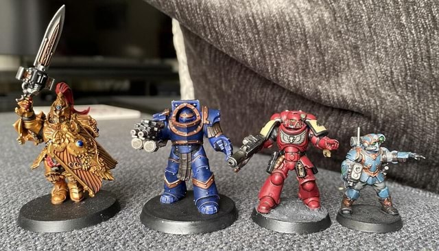Further scale comparisons for my truescale Cataphractii terminator ...