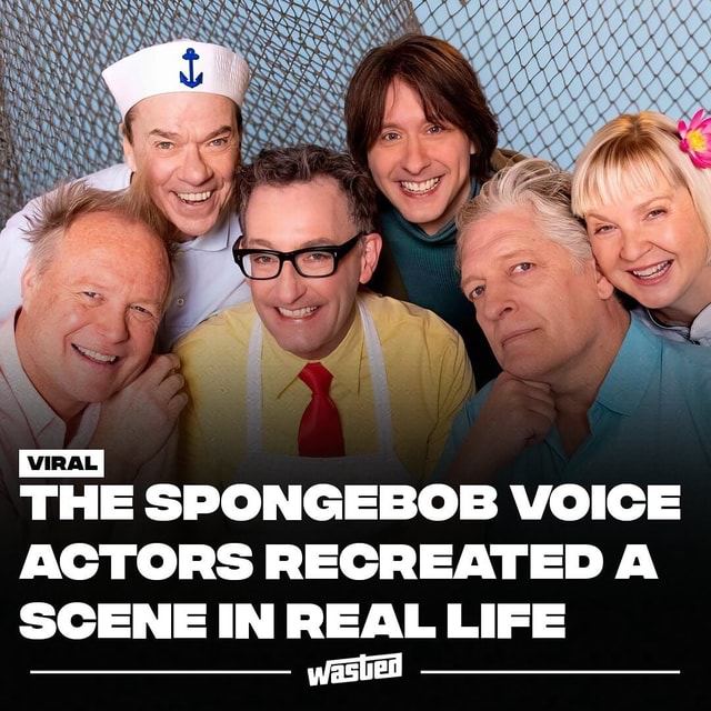 Just wait for Spongebob 😭 - VIRAL THE SPONGEBOB VOICE ACTORS RECREATED ...