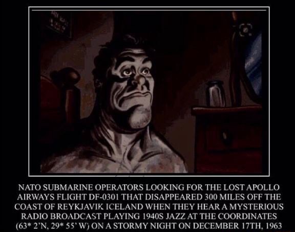 NATO SUBMARINE OPERATORS LOOKING FOR THE LOST APOLLO- AIRWAYS FLIGHT DF ...