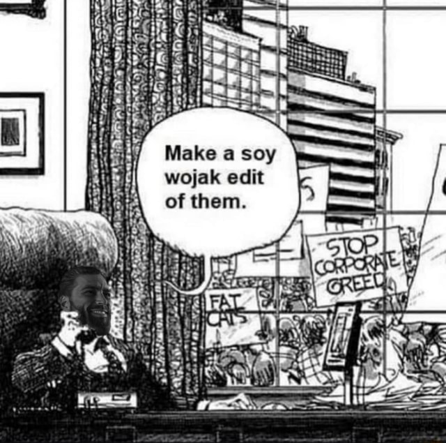 Make a soy wojak edit SS SS - iFunny
