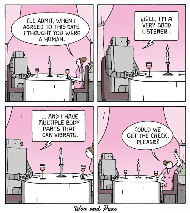 Check Please! #comic #webcomic #warandpeas #robot #ai #robotics # ...