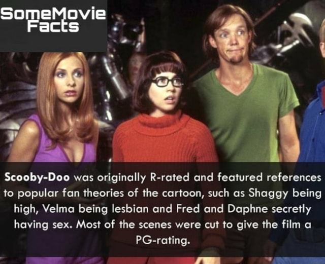 Scooby-Doo was originally R-roted and featured references to popular ...