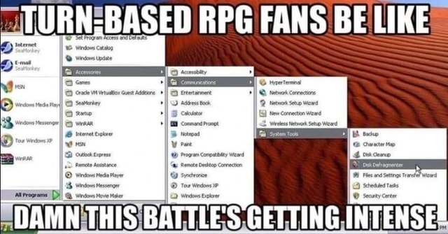 TURN-BASED RPG FANS BE LIKE "DAMN THIS BRITIE S GETTING - iFunny