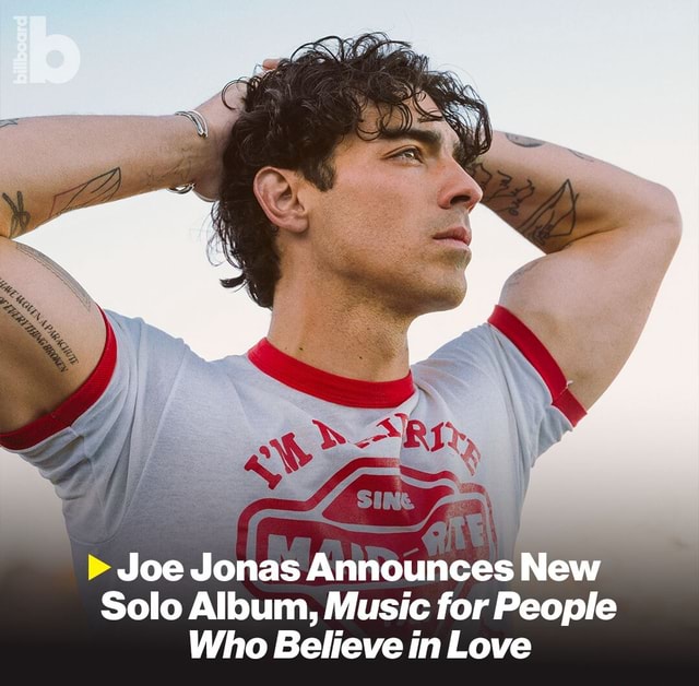 Joe Jonas has officially announced his first solo album in over a ...