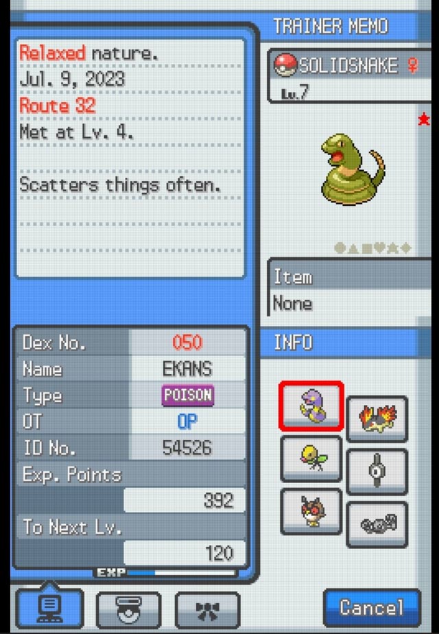 Relaxed nature. Jul. 9, 2023 Route 32 Met at Ly. 4. TRAINER MEMO ...