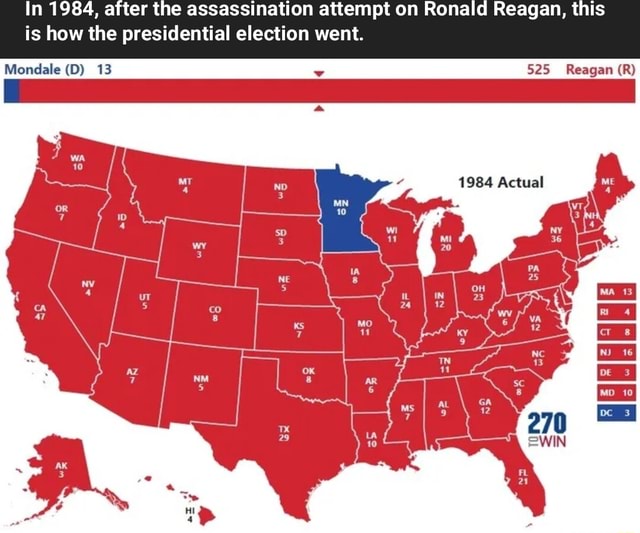 In 1984, after the assassination attempt on Ronald Reagan, this is how ...