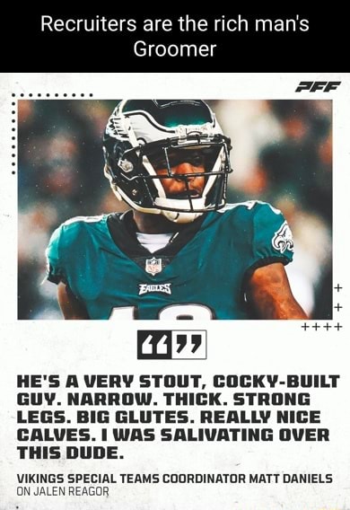 Recruiters are the rich man's Groomer HE'S A VERY STOUT, COCKY-BUILT ...