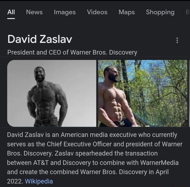 All News Images Videos Maps Shopping David Zaslav President and CEO of ...