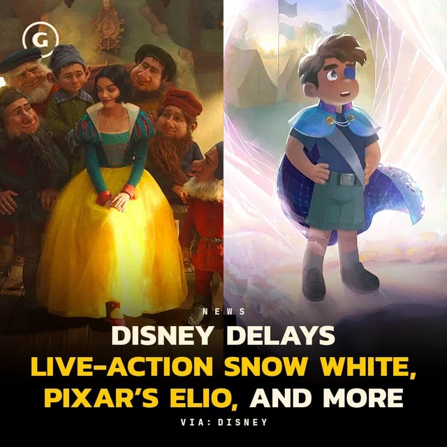 Disneys major release date shake up delays Liveaction Snow White to ...