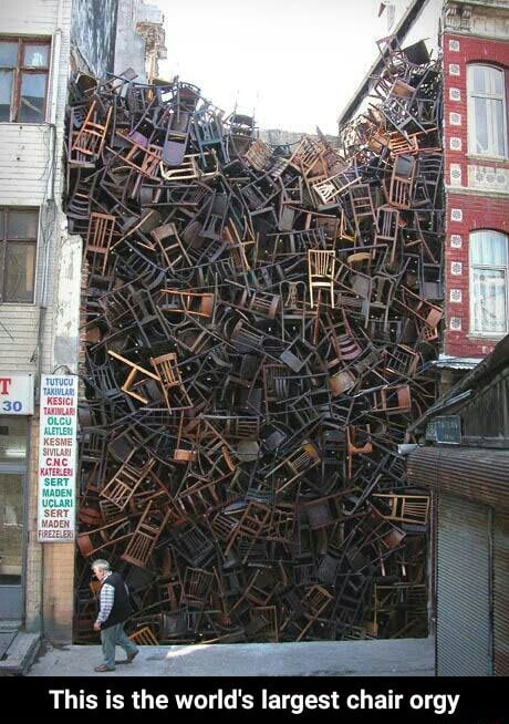 This is the world's largest chair orgy - This is the world's largest ...