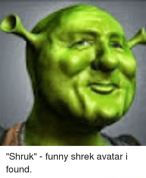 "Shruk" - funny shrek avatar found. - iFunny
