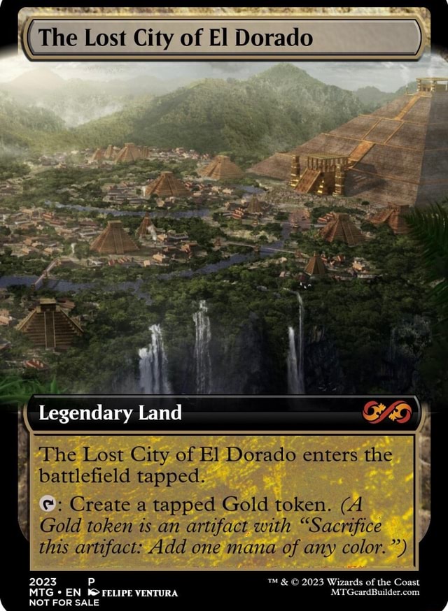 Lost City of Ell Dorado Legendary Land The Lost City of E] Dorado ...