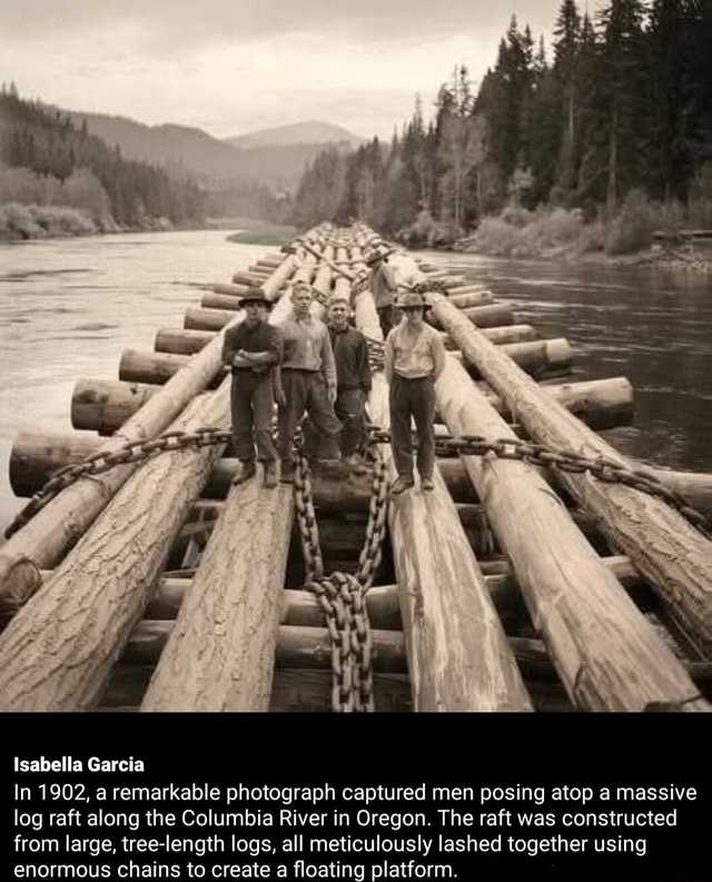 Isabella Garcia In 1902, a remarkable photograph captured men posing ...