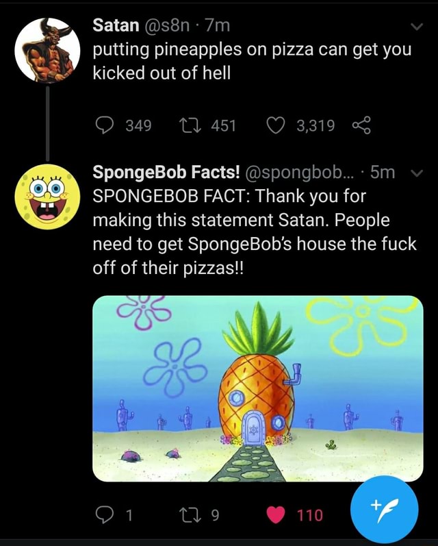 SpongeBob Facts! @spongbob... - 5m SPONGEBOB FACT: Thank you for making ...