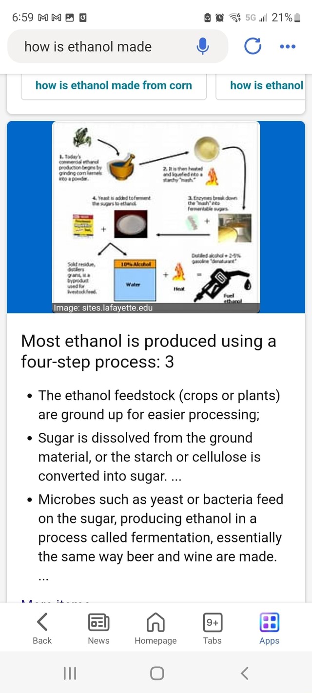 MM how is ethanol made how is ethanol made from corn how is ethanol tt ...