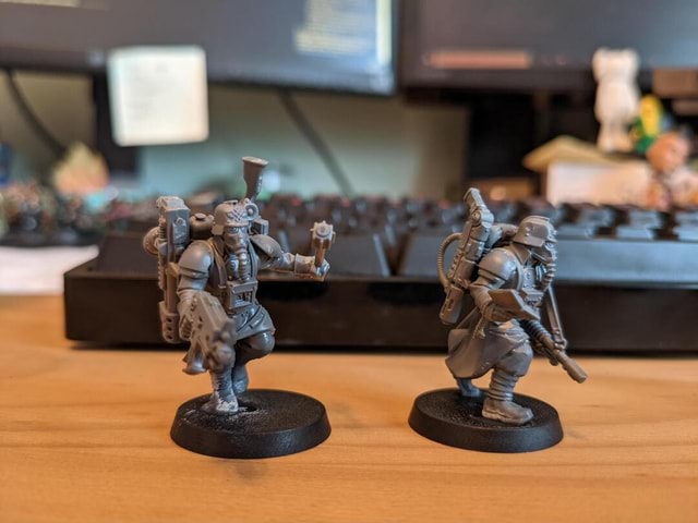 Major changes: Confidant/Bruiser/Flamer/Warrior & Zealot/Warrior/Melta ...