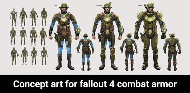 Concept art for fallout 4 combat armor - Concept art for fallout 4 ...