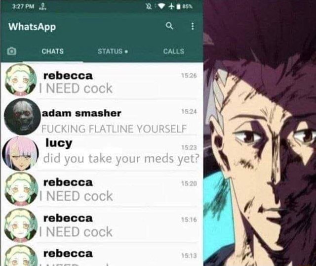 Did you take your meds yet? rebecca NEED cock rebecca NEED rebecca ...
