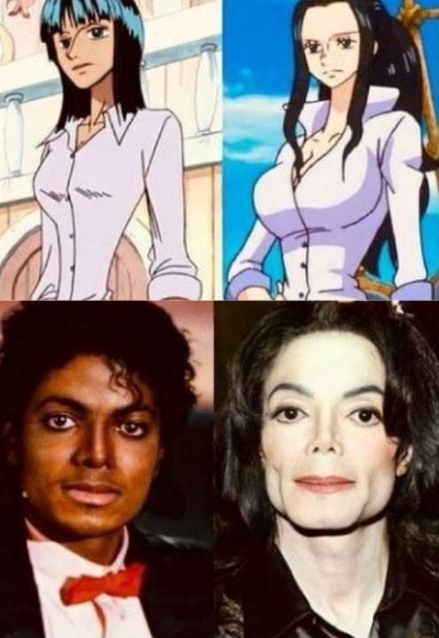 Michael Jackson nico Robin one piece - iFunny Brazil