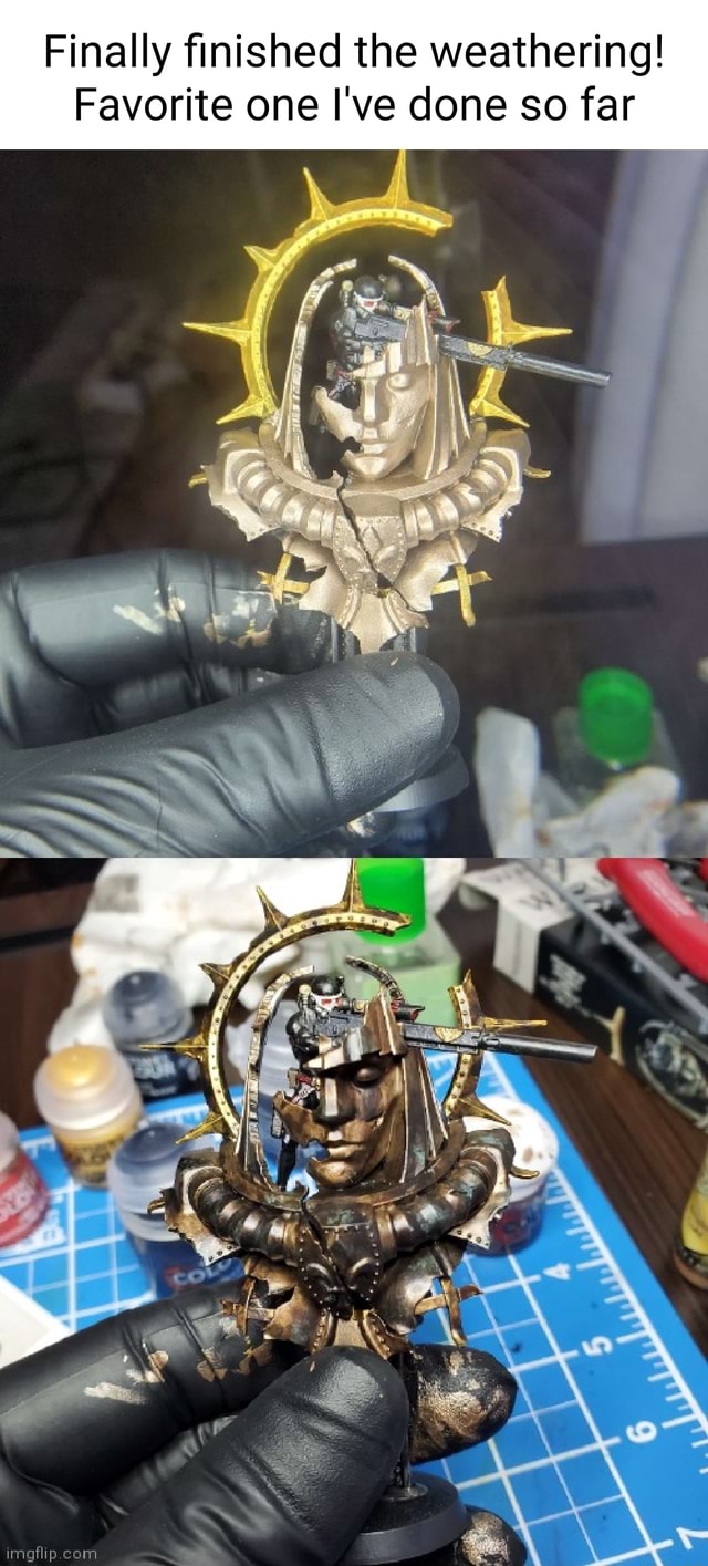 Finally finished the weathering! Favorite one I've done so far I - iFunny