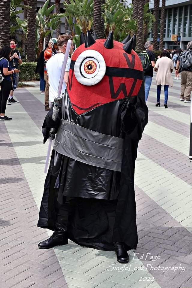 Brilliant! I also saw a Minion R2-D2 rolling around. Fun stuff. - iFunny