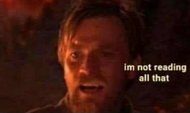 Im not reading all that - iFunny