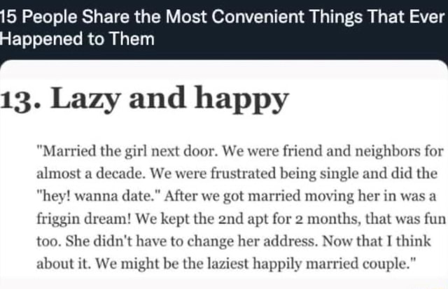 5 People Share the Most Convenient Things That Ever Happened to Them 13 ...