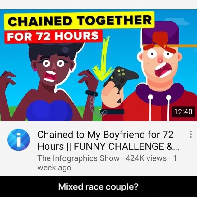 CHAINED TOGETHER FOR 72 HOURS . Chained to My Boyfriend for 72 Hours II ...