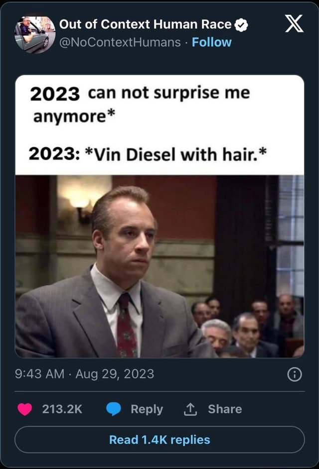 Out of Context Human Race @ @NoContextHumans - Follow 2023 can not ...