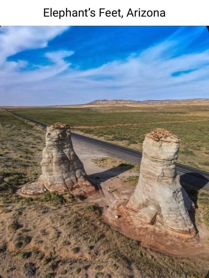 Elephant's Feet, Arizona - iFunny