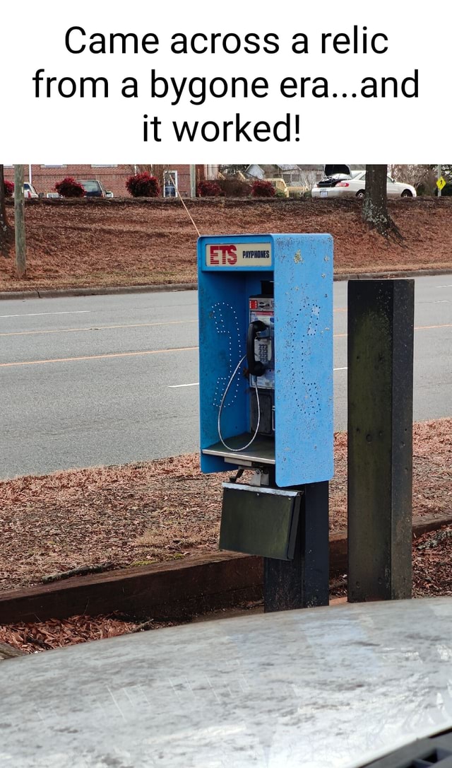 Came across a relic from a bygone era...and it worked! - iFunny