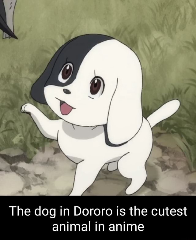 The dog in Dororo is the cutest animal in anime - iFunny