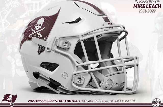 IN MEMORY OF MIKE LEACH 1961-2022 ay 2022 MISSISSIPPI STATE FOOTBALL ...