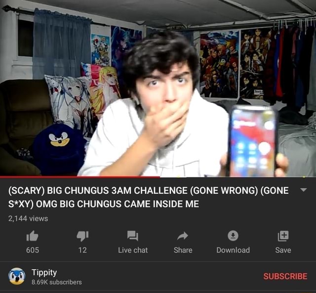 (SCARY) BIG CHUNGUS 3AM CHALLENGE (GONE WRONG) (GONE S*XY) OMG BIG ...