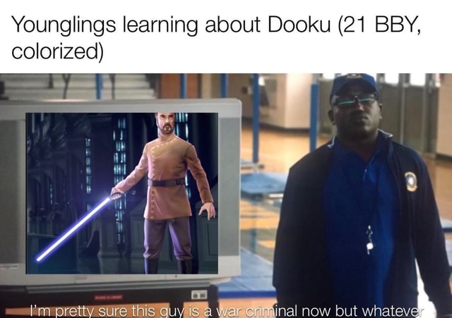 Younglings learning about Dooku (21 BBY, colorized) - iFunny