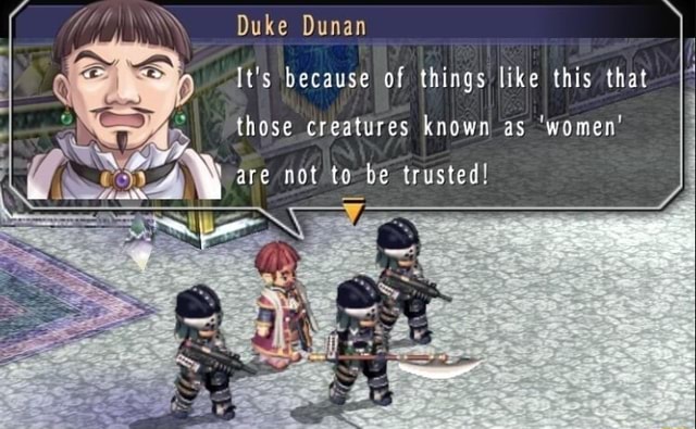 Duke Dunan It's because of things like this that those creatlres known ...