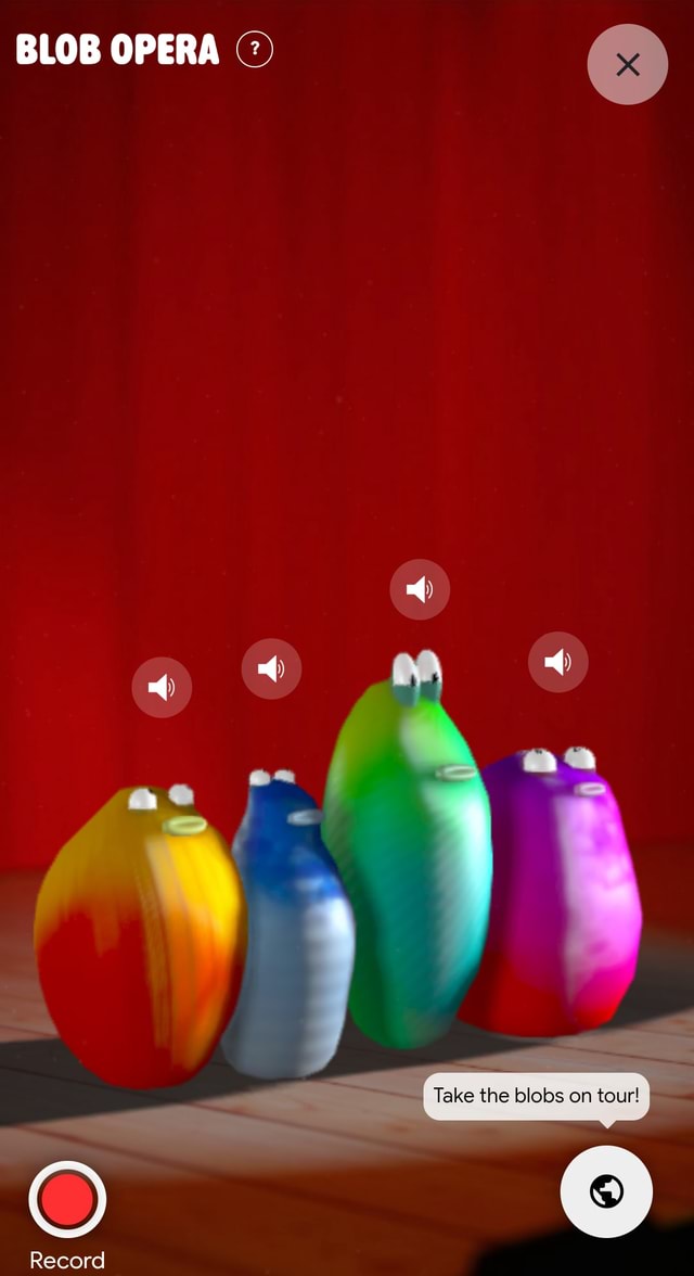 BLOB OPERA Take the blobs on tour! - iFunny