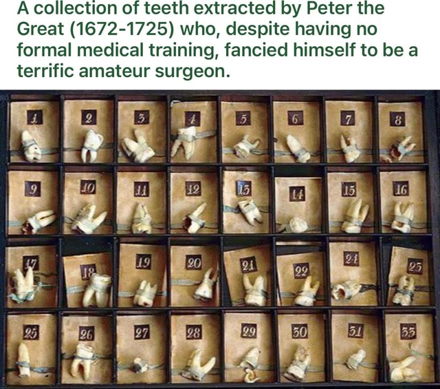 Peter The Great Teeth Pulling