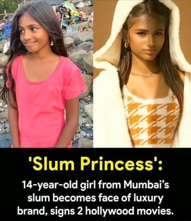 'Slum Princess': 14-year-old girl from Mumbai's slum becomes face of luxury brand, signs 2 ...