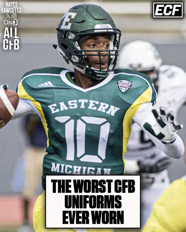 The Worst College Football Uniforms Ever Worn Comment your LEAST ...